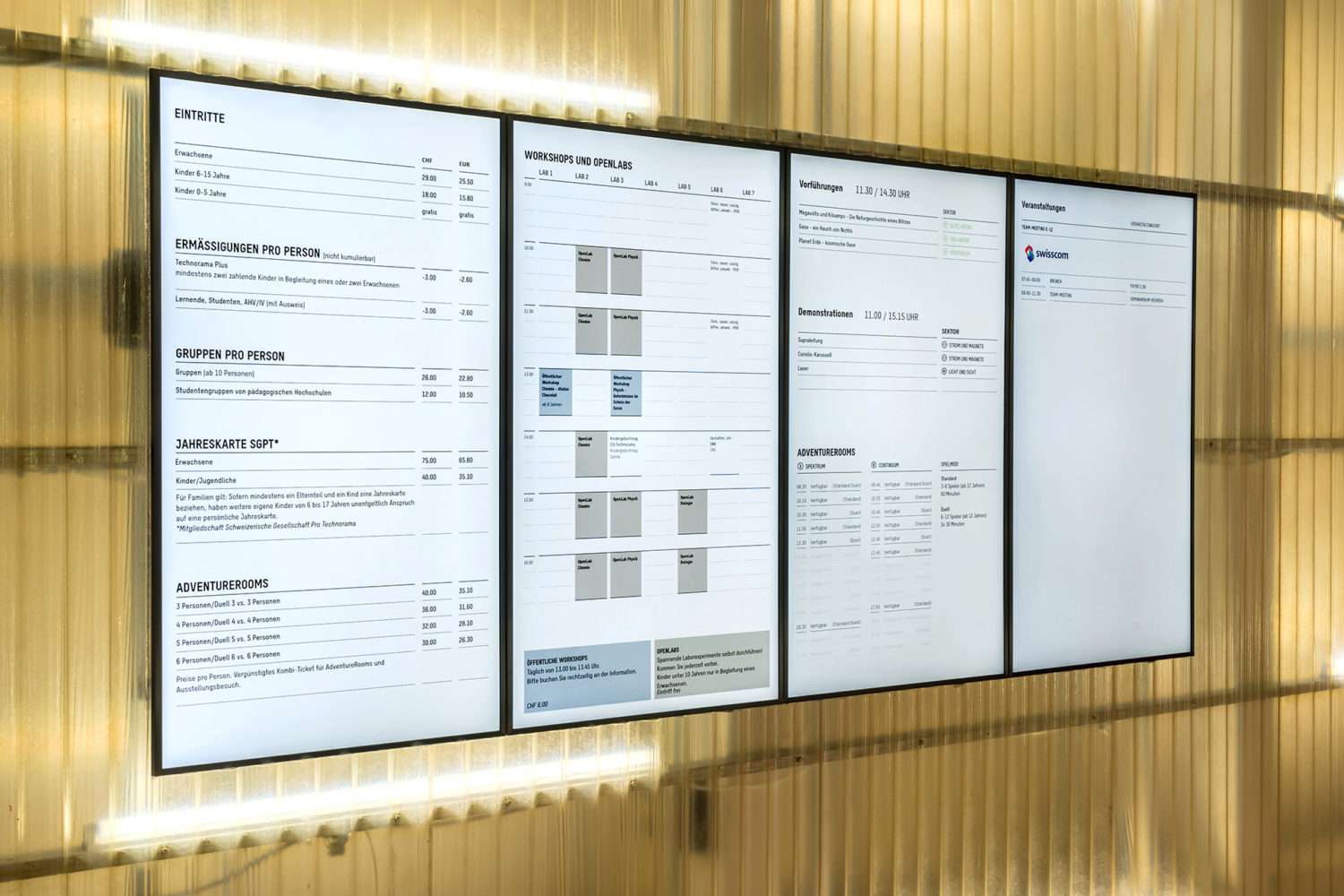 Digital Signage Projekte - easescreen