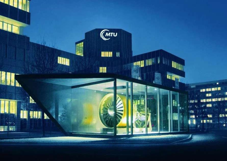 MTU Aero Engines - easescreen Green Signage